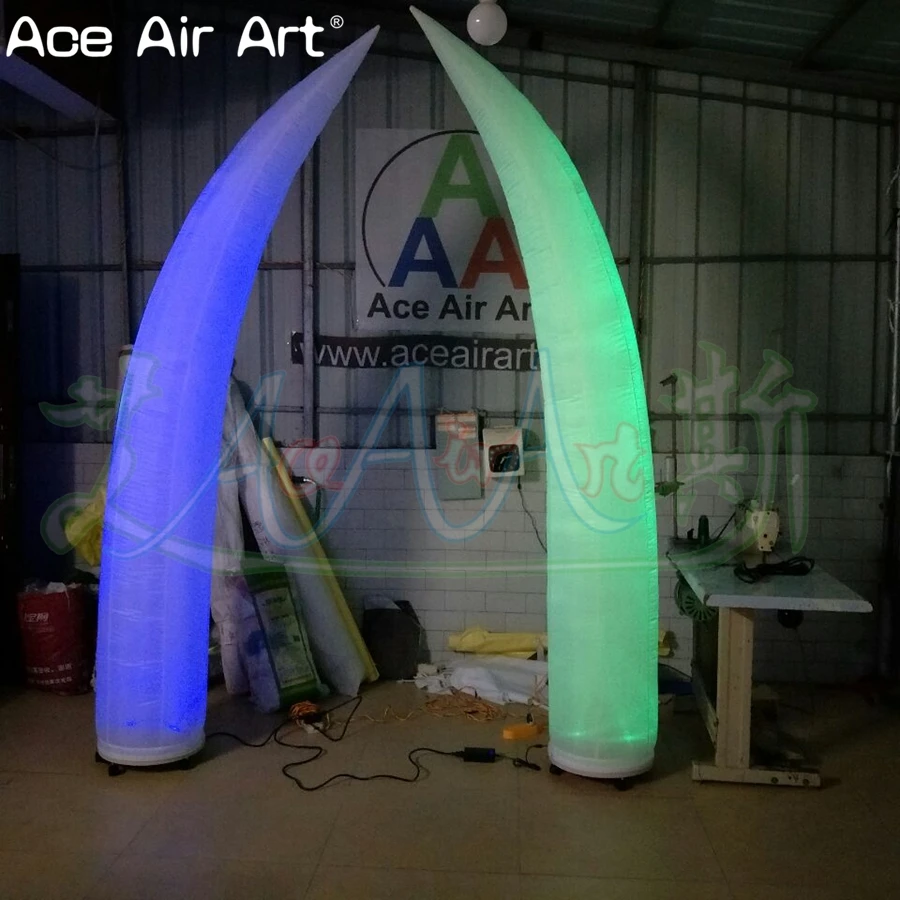 2 pcs Factory Directly 2.5 m H Inflatable Decoration Air Cone ...