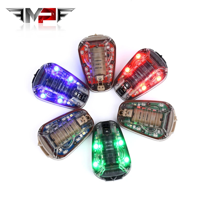 Signal Lights Red Green | Tactical Night Light | Velcro Helmet Light ...