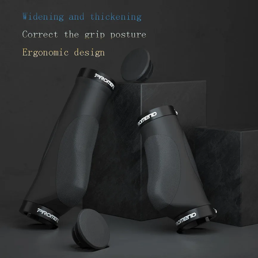 Bicycle-Handlebar-Grips-TPR-Integrated-Rubber-Handle-MTB-Cycling-Hand ...