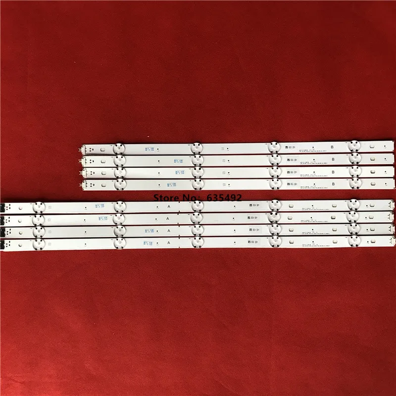 10set LED backlight strip for LG 49UJ630 49LJ614V 49UJ634V 49UJ701V ...