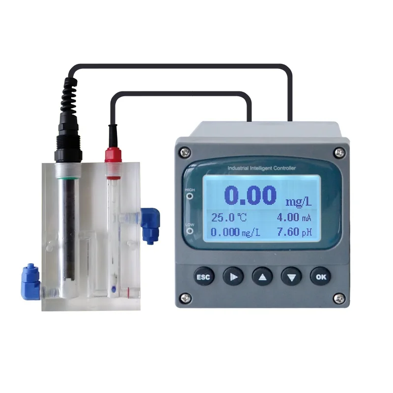 Real-Time-Online-Residual-Chlorine-Meter-Monitor-Controller-transmitter ...