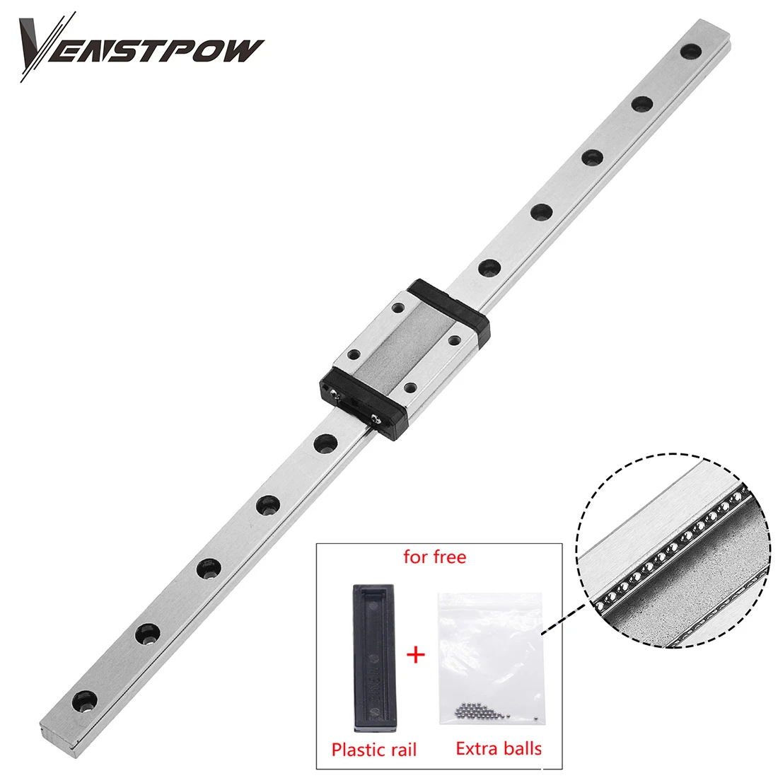 Mgn12 Linear Rail | Router Guide Rail | Linear Blocks | Rail Slide | Mgn12h - Linear Guides ...