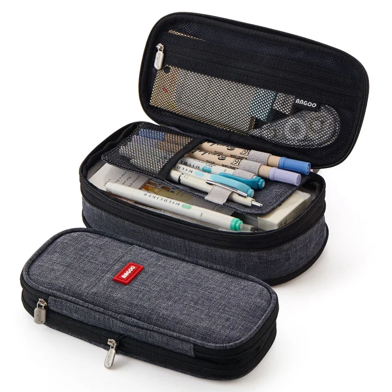 Large-Capacity-Pencil-Case-Stationery-School-Supplies-Pencil-Cases ...