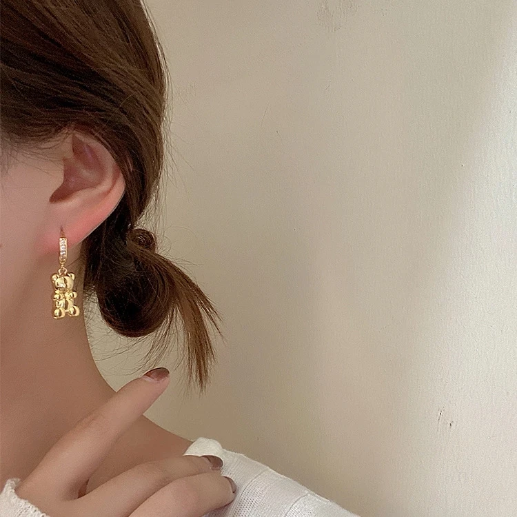 Cartoon Hoop Earrings