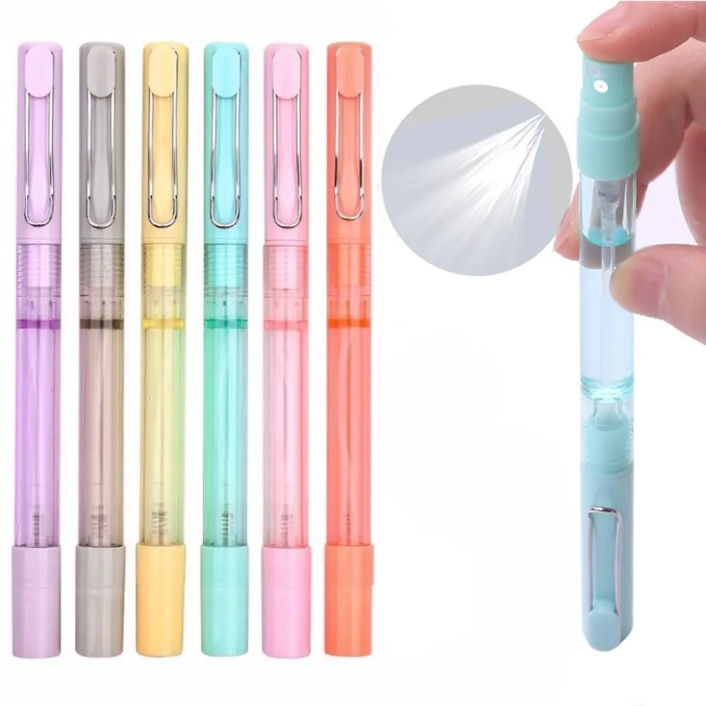 1PC-Plastic-Colorful-Ballpoint-Pen-Spray-Gel-Pen-Disinfectant-Pen ...