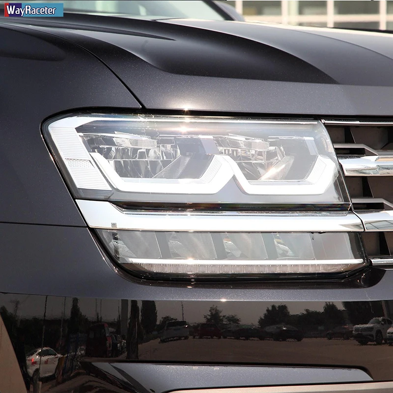 Car Headlight Protective Film Headlamp Transparent Black TPU Sticker ...