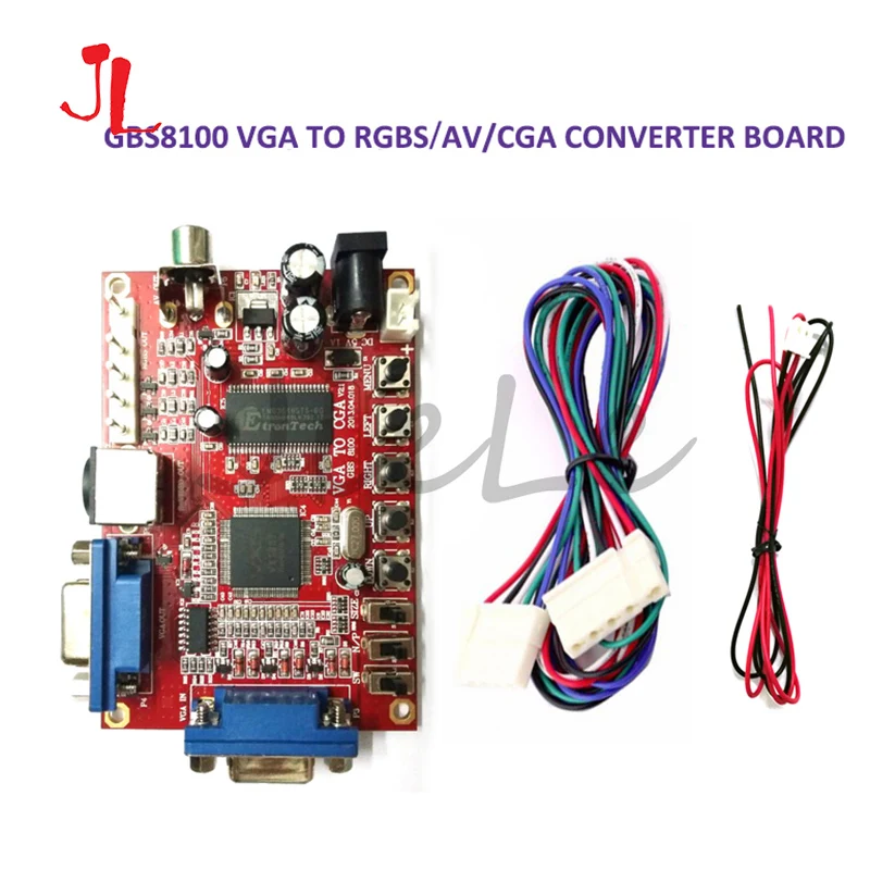 Professional-VGA-To-CGA-CVBS-S-VIDEO-Converter-Video-Converter-Board ...