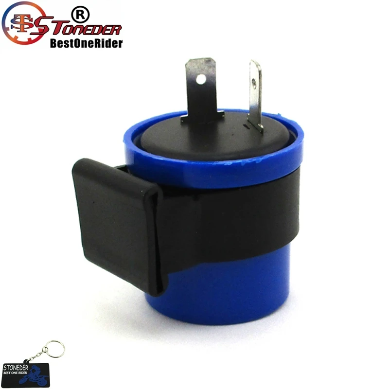 STONEDER 12V 2 Pin Indicator Light Turn Signal Flasher Blinker Relay ...