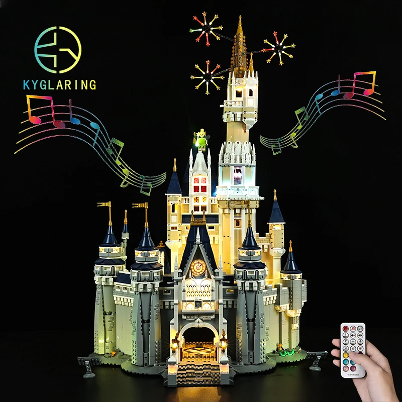 Kyglaring Led Lighting Set DIY Toys for 71040 Cinderella Princess ...