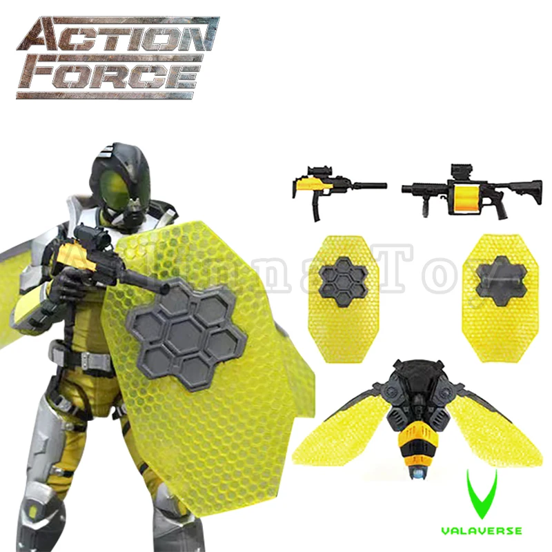 Valaverse Action Force 1/12 Action Figure (4pcs/set) Wave 1 Swarm Gear ...