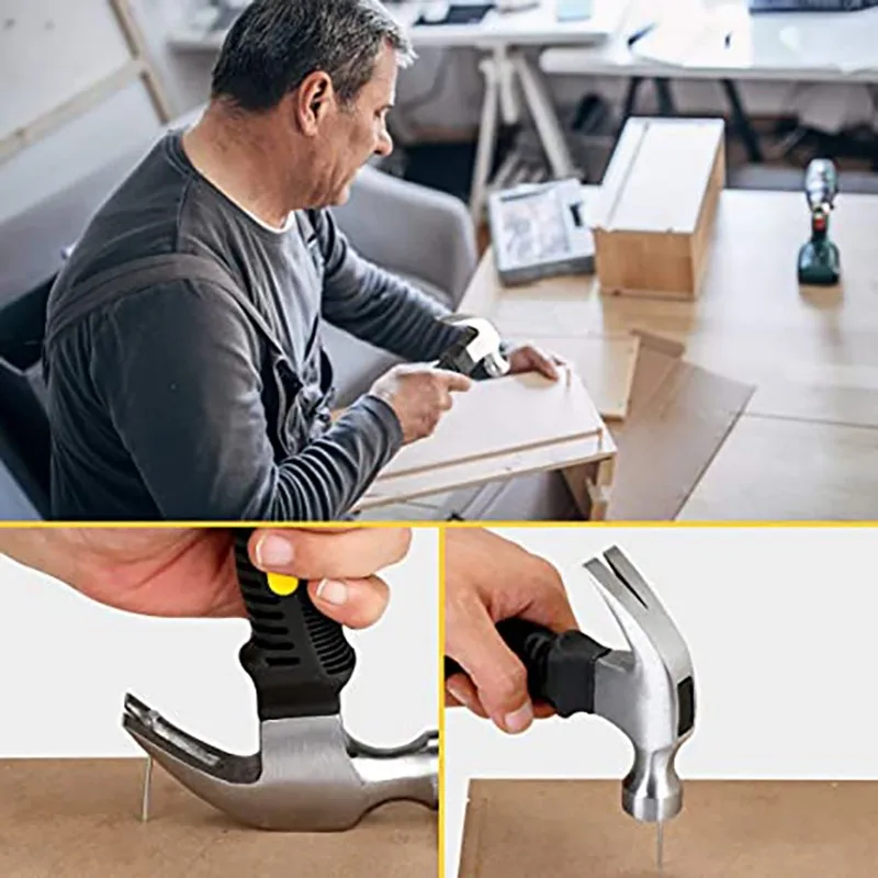 Mini Makacs Karom Kalapács 8Oz Köröm Szerszám Acél Famegmunkáló ...