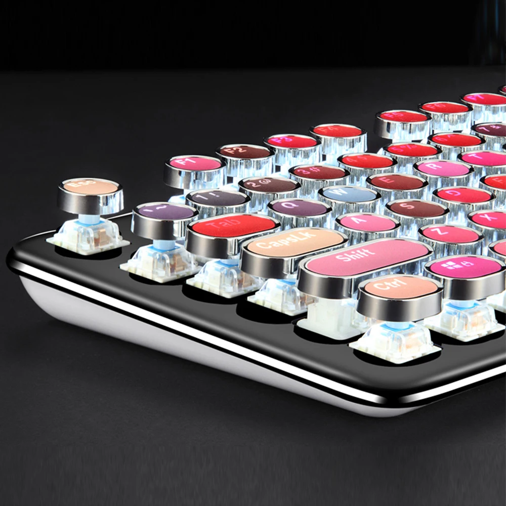 K520 механическая клавиатура USB Проводная клавиатура губная помада ...