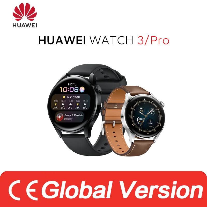 HUAWEI WATCH 3 Sport model eSIM グローバル版-