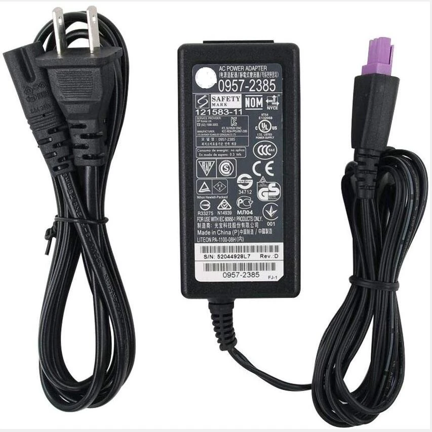 Power Ac Adapter For Hp Deskjet 1010 1012 1510(not Psc 1510) 1513 1514 ...