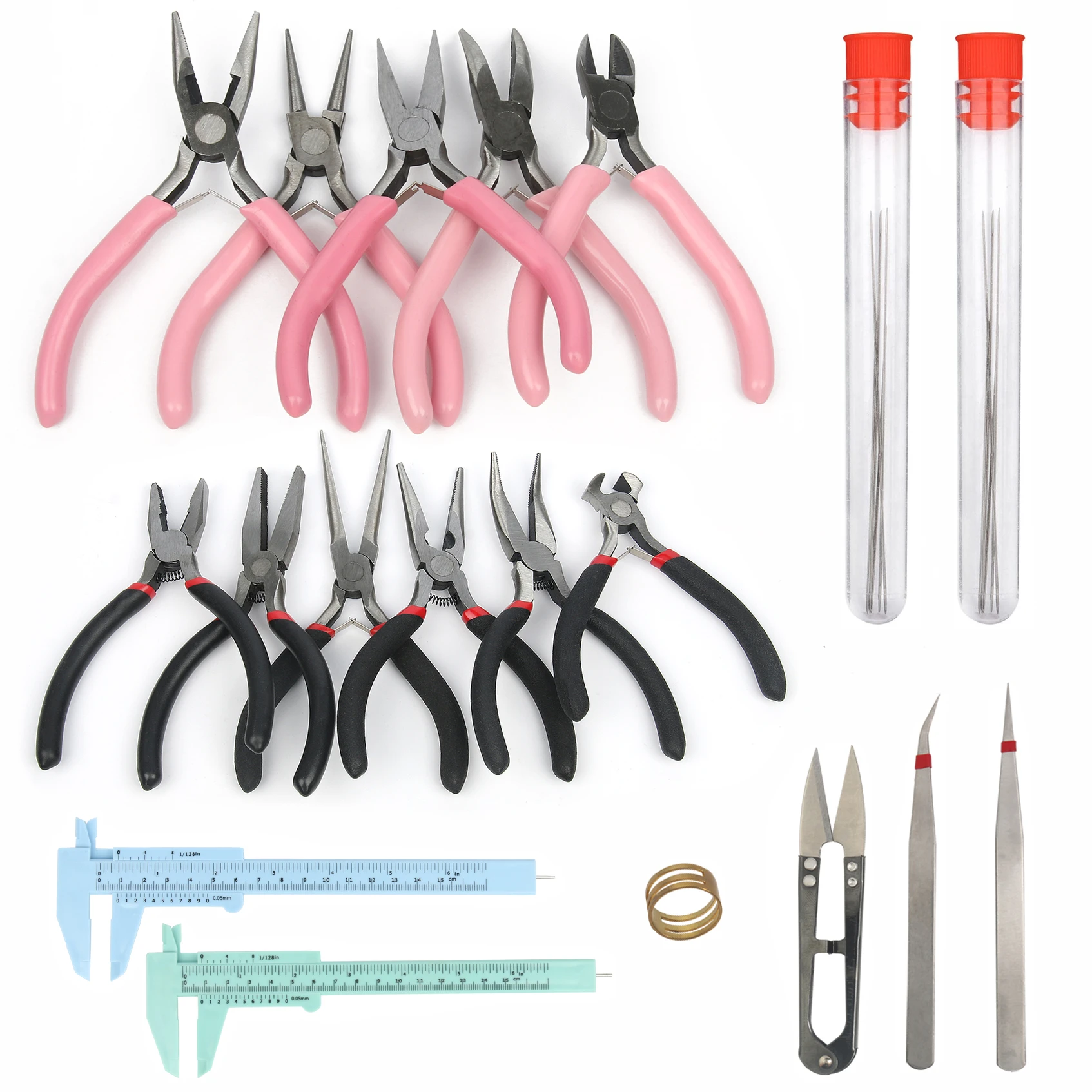 Jewelry Making Diy Tool Sets Repair Accessories With Pliers Beading ...
