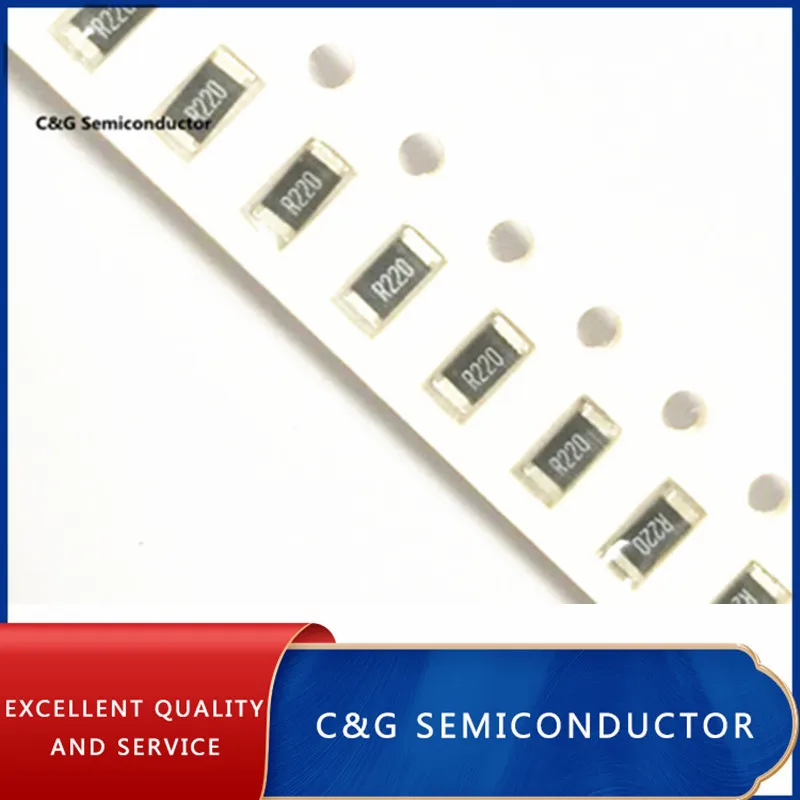 500PCS-1206-0-75R-1-SMD-Resistor-R100-R130-R150-R200-R220-R300-R330 ...