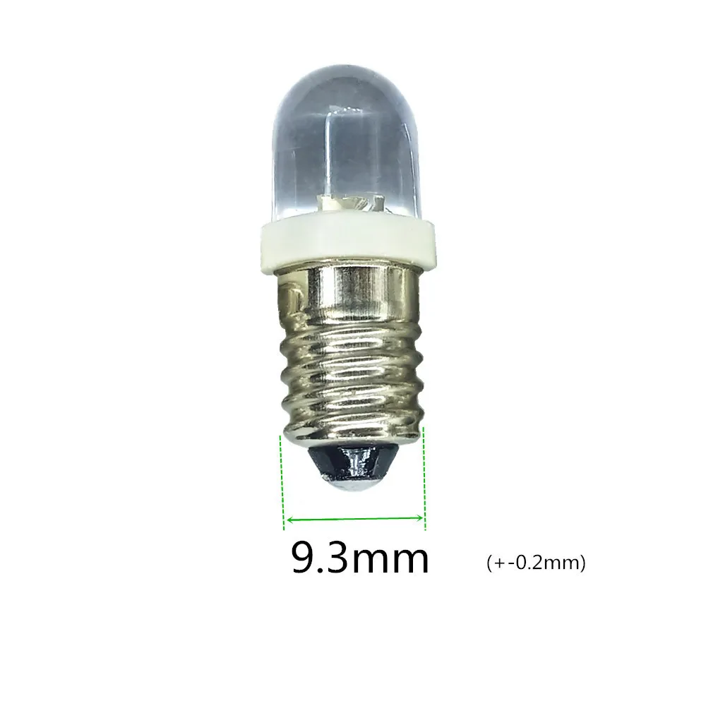 5pcs E10 LED Bulb Flashlight Bulb DC4.5V E10 3V LED E10 4.5V LED Bulb ...