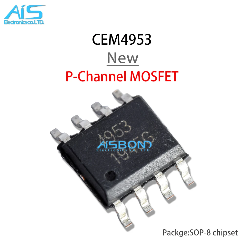 10PCS/lot New CEM4953 ME4953 FDS4953 TC4953 APM4953 SI4953 SOP8 4953 ...