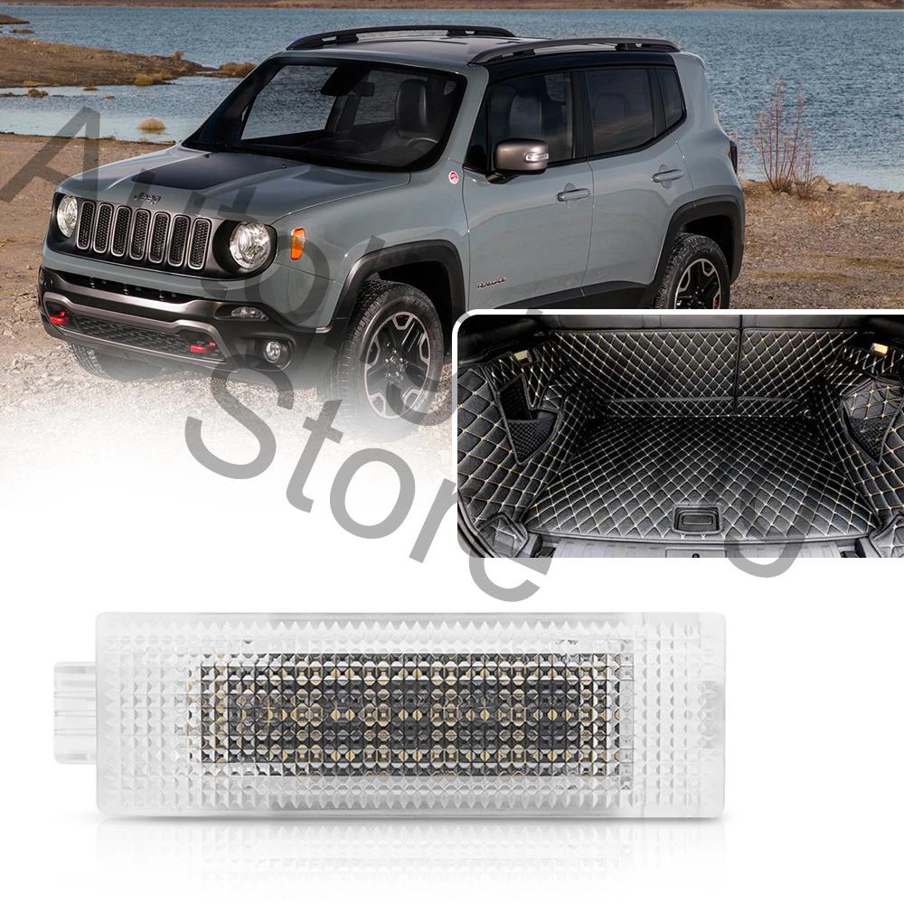 1pc Led Car Trunk Boot Lamps Compartment Light Interior Courtesy Lights ...
