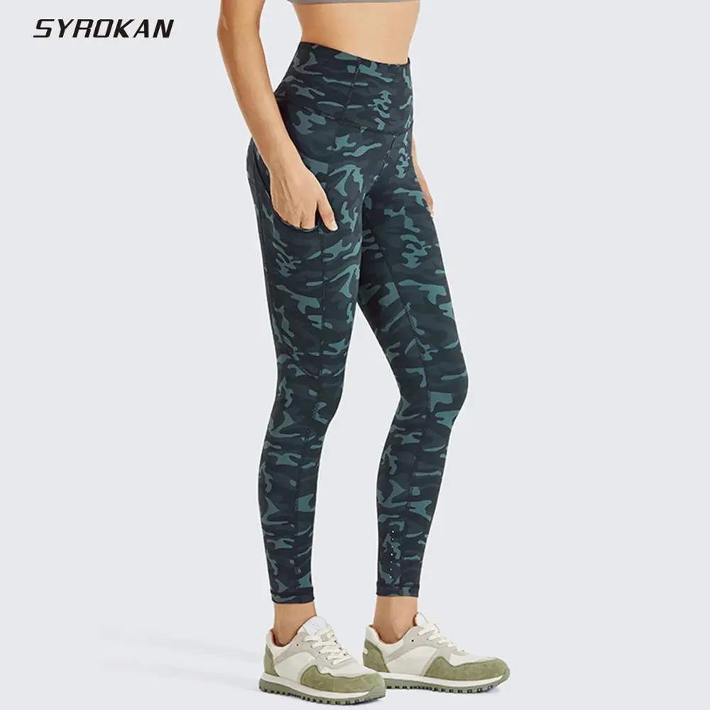 SYROKAN-Women-s-Naked-Feeling-High-Waisted-Workout-Pants-Tummy-Control ...