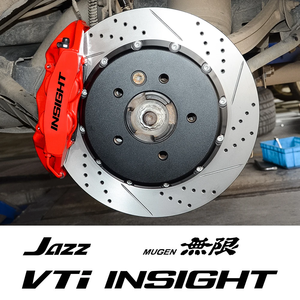 6Pcs-Car-Brake-Caliper-Badge-Sticker-For-Honda-Fit-Insight-Jazz-Mugen ...