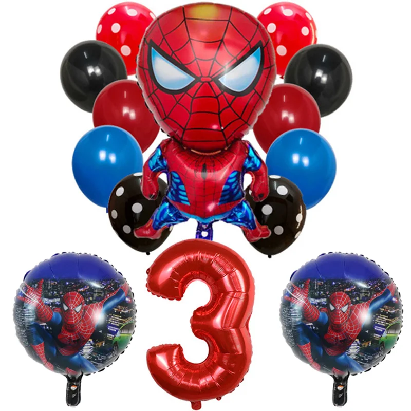 BALLON DECORATIF,plum--Ballon Spiderman Captain America en aluminium ...