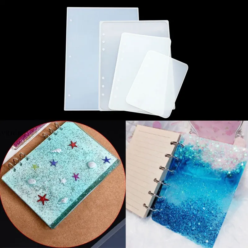 DIY-Silicone-Epoxy-Notebook-Cover-Mold-A4-A5-A6-A7-Crystal-Epoxy-High ...