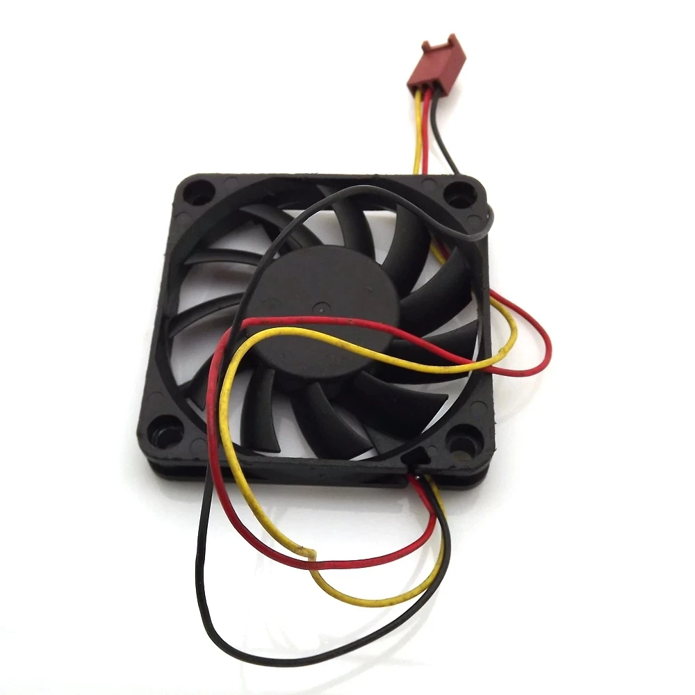 R126010BU 60x60x10mm CPU Fan 12V 0.35A 3Pin Computer CPU Cooler Cooling ...