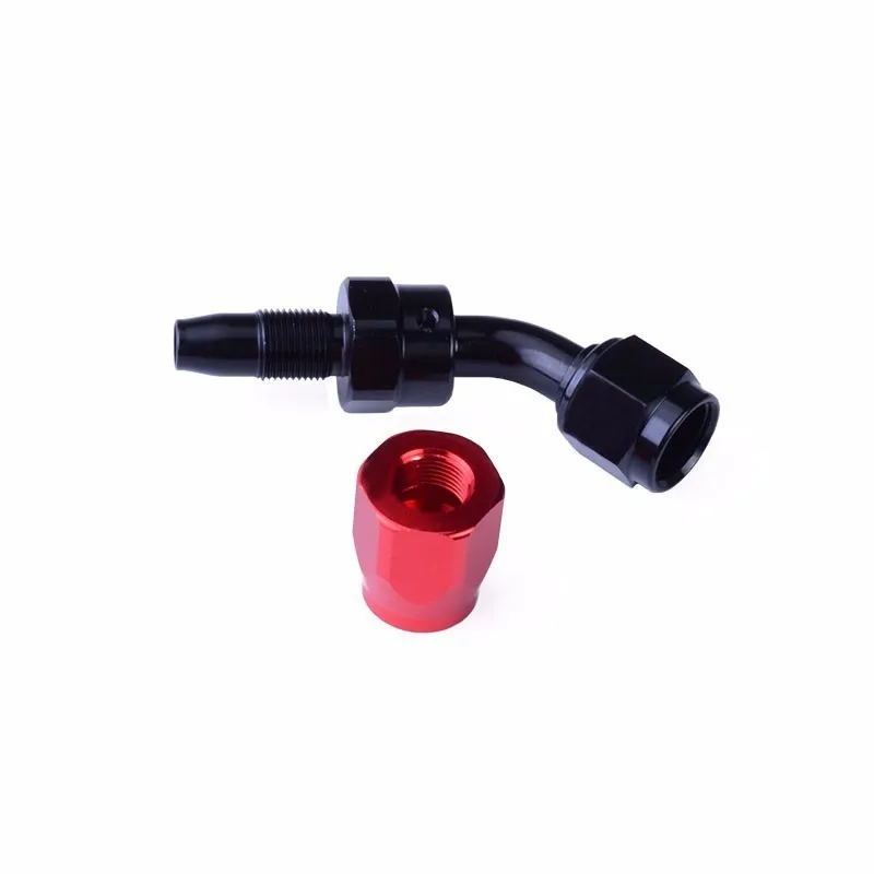 ESPEEDER AN10 10 45 градусов масло топливной линии фитинг Поворотный адаптер Алюминиевый ...