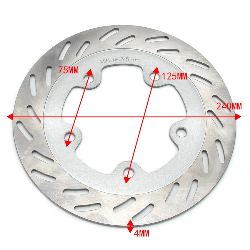 Motorcycle New Front Brake Disc Rotor Protection For Sym Gts125 Evo ...