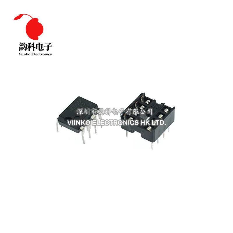 20pcs NE555 IC 555 & 8 Pin DIP Sockets (10 each) ic ne555 and Sockets ...