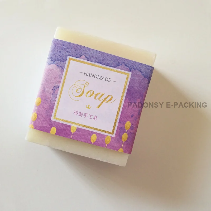Dream Purple Printed Soap Wrapping Paper Packaging for Handmade Soap ...
