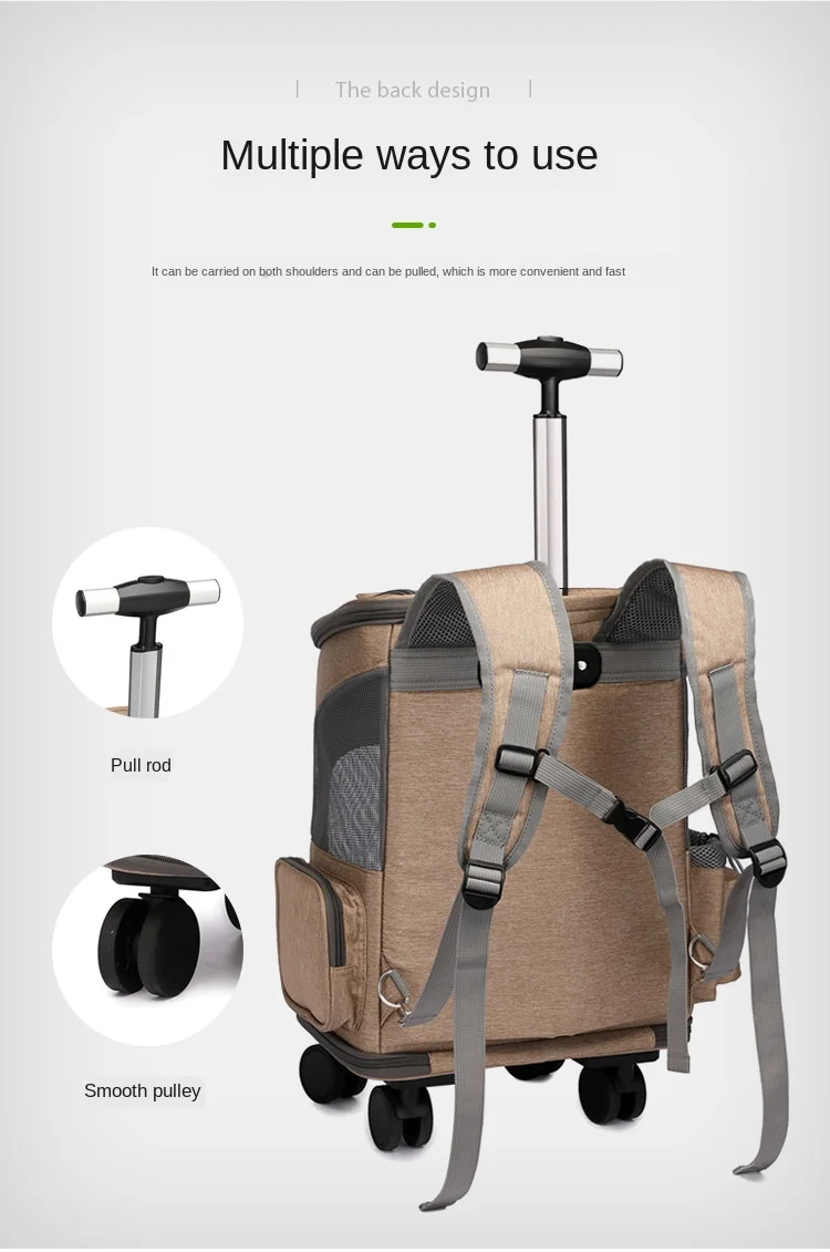Lithe™ – Dog Carrier with Wheels – DogMega.Com