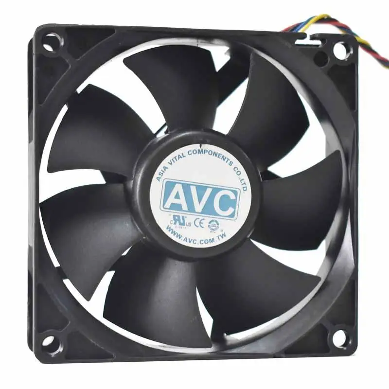 original DL08025R12U 8025 8CM 12V 0.5A high air volume PWM four-wire ...