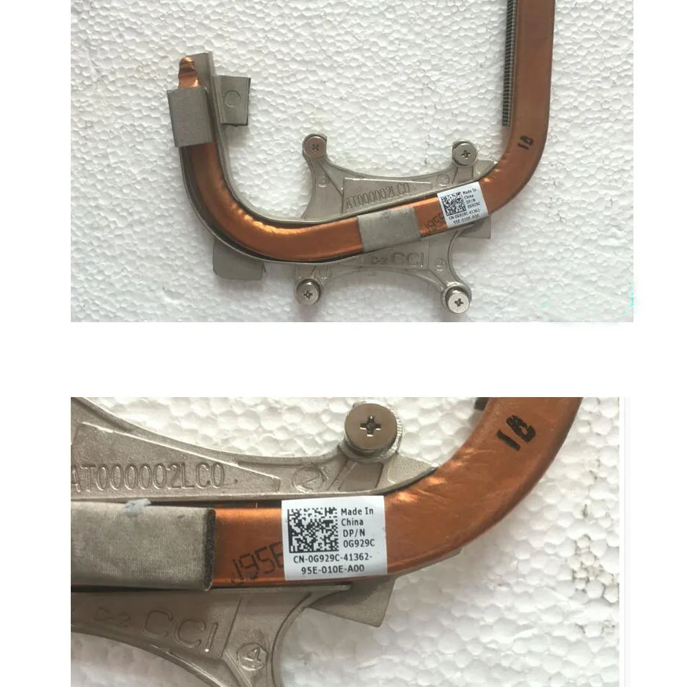 FOR Dell Vostro 1310 CPU Cooling Copper Heatsink AT000002LC0 0G929C ...