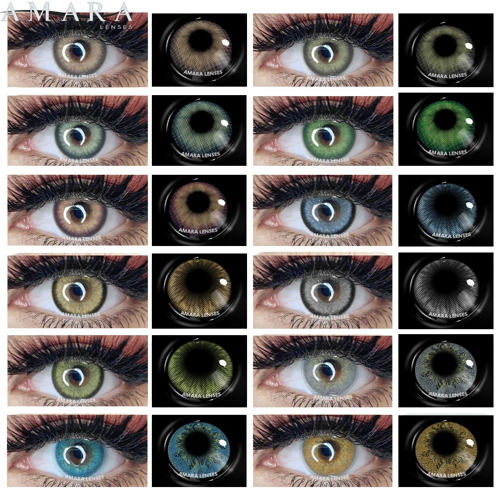 Hand Painted Contact Lenses