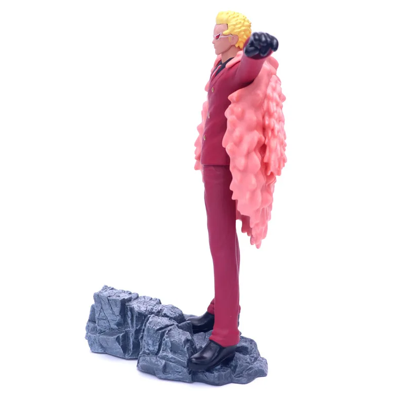 Cartoon Anime One Piece Donquixote Doflamingo Red Suit Ver. Gk PVC ...