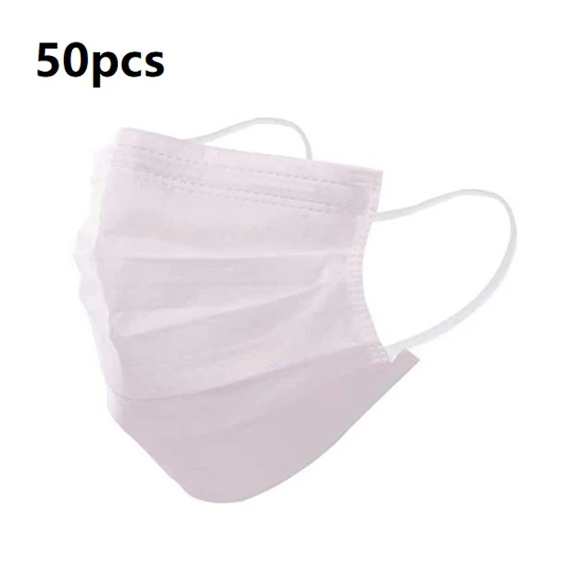 Soft Breathable Non-Woven 3 Layer Disposable Medical Mask for Flu