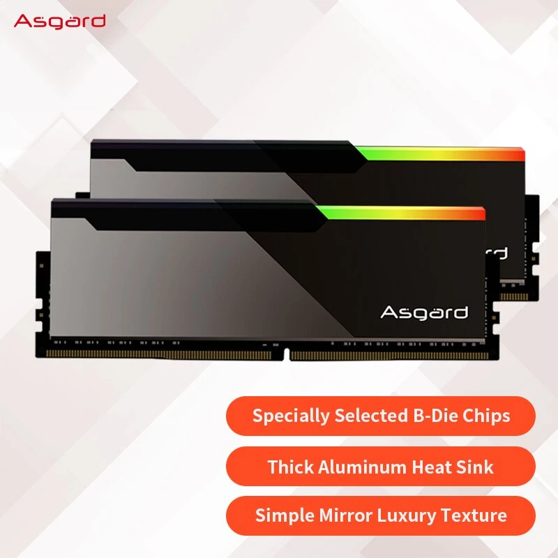 Asgard Specially Selected B-die Ddr4 Ram 8gbx2 3600mhz 4000mhz V3 ...