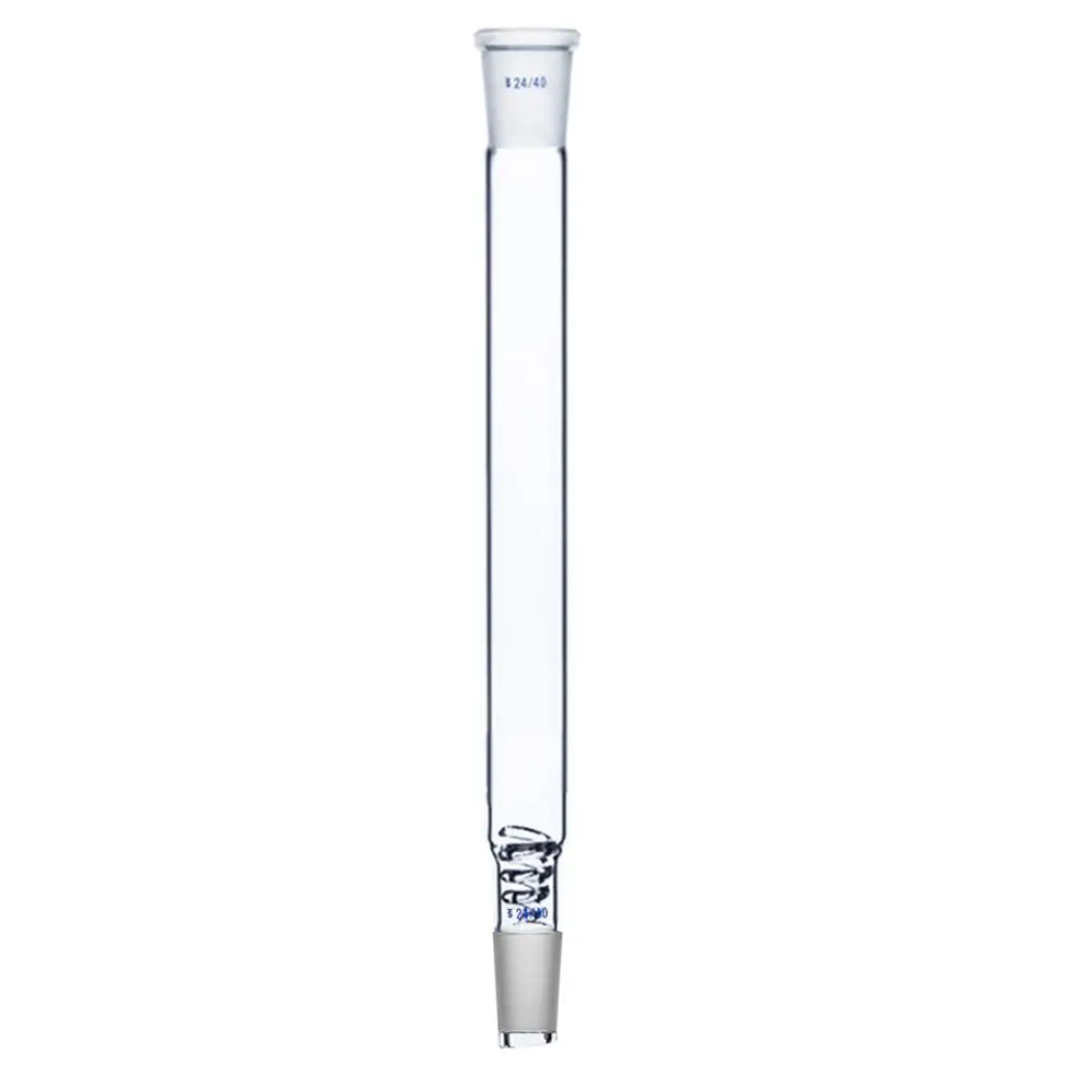 200mm,24/40,distilling Column,lab Distillation Tube With Glass Spiral ...