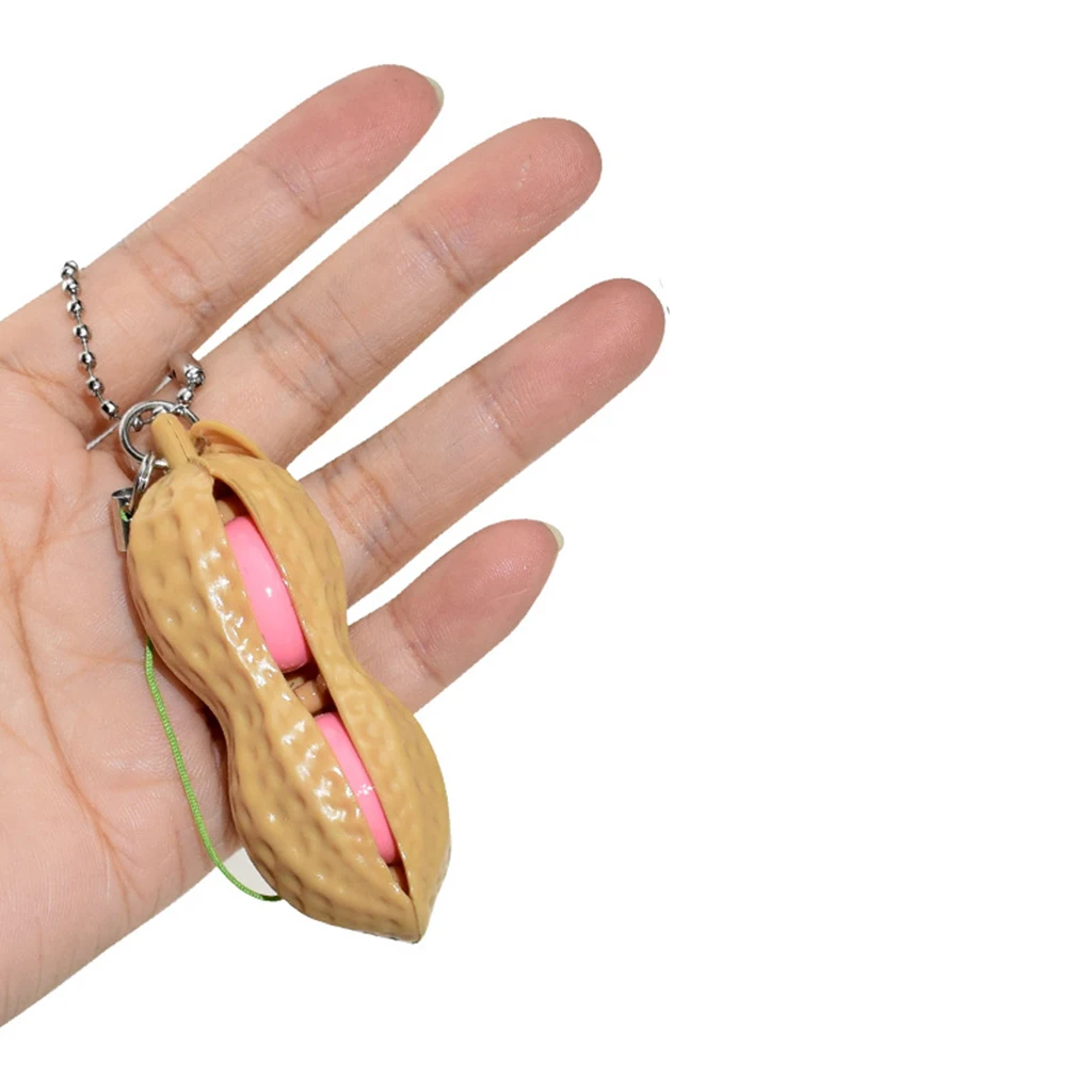 Anti Anxiety Toys Sensory Stress Squeeze Bean Peanut Fidget Squishy ...