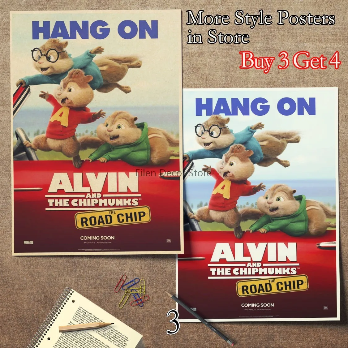 Alvin And The Chipmunks Movie Poster