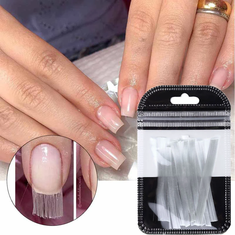 10pcs/set Nail Extension Form For Nails Fiberglass Nails Acrylic ...
