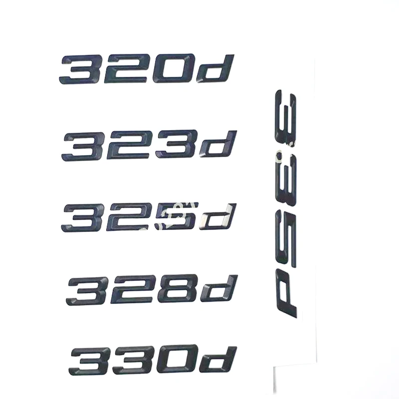 316d-318d-320d-323d-325d-330d-335d-Trunk-Boot-Emblem-Letter-Badges-Car ...