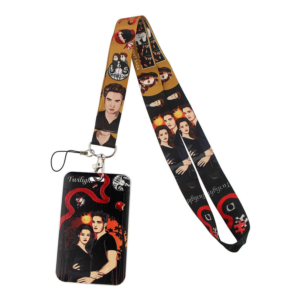 ER549-Vampire-Theme-Twilight-Lanyard-Credit-Card-ID-Holder-Bag-Student ...