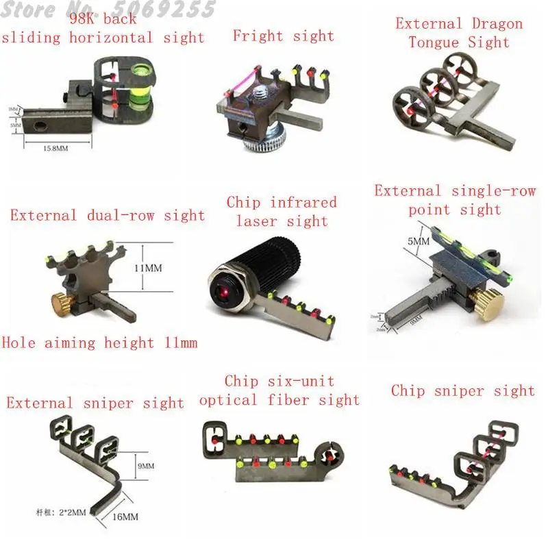 Professional-Slingshot-Accessories-Slingshot-Special-Sight-Level-Aiming ...