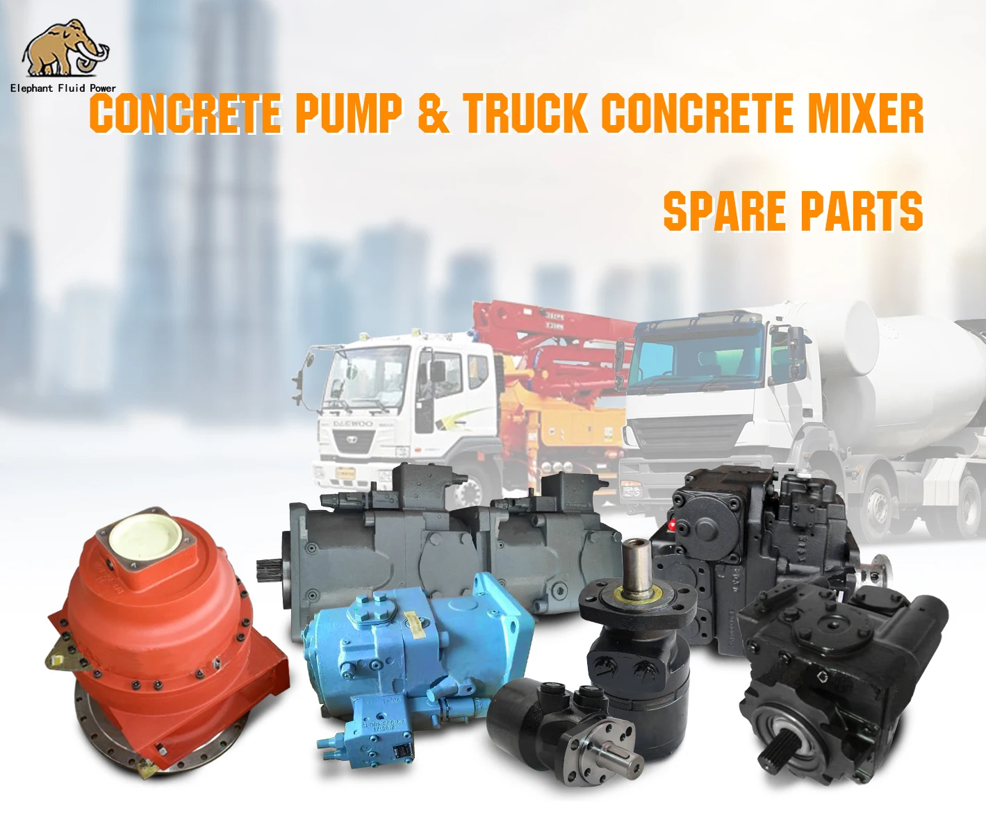 Concrete Truck Mixer Parts