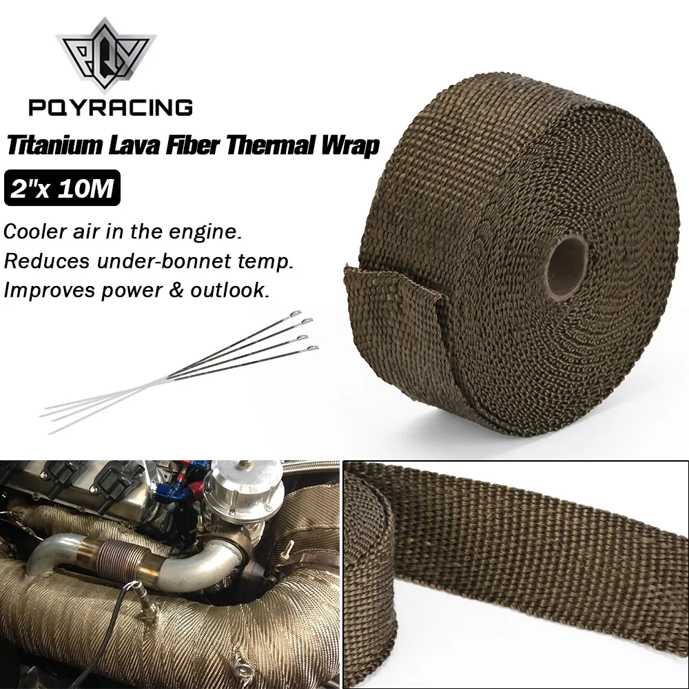 PQY-2-x-10meter-Premium-Exhaust-Heat-Wrap-Manifold-Wrap-Titanium-Lava ...