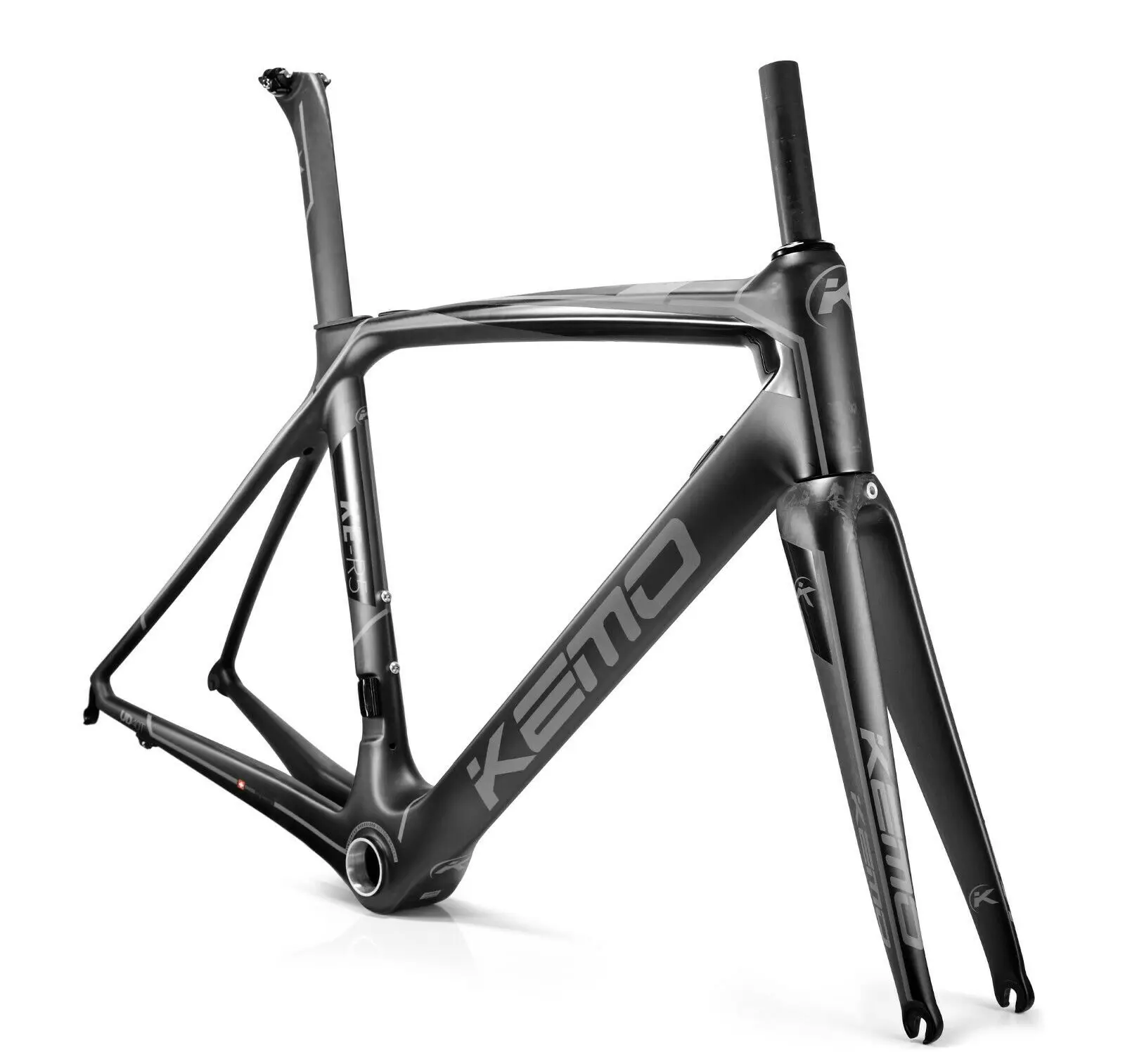Kemo KE-R5カーボンロードバイクフレーム48 52センチメートルC-Tフォークとシートポストbb