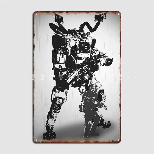 Cartel Minimalista De Titanfall